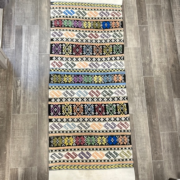 Vintage | Accents | Vintage Handwoven Tapestry For Wall Or Table Runner ...